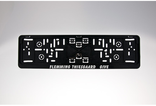 Nummerpladerammer - Alle typer